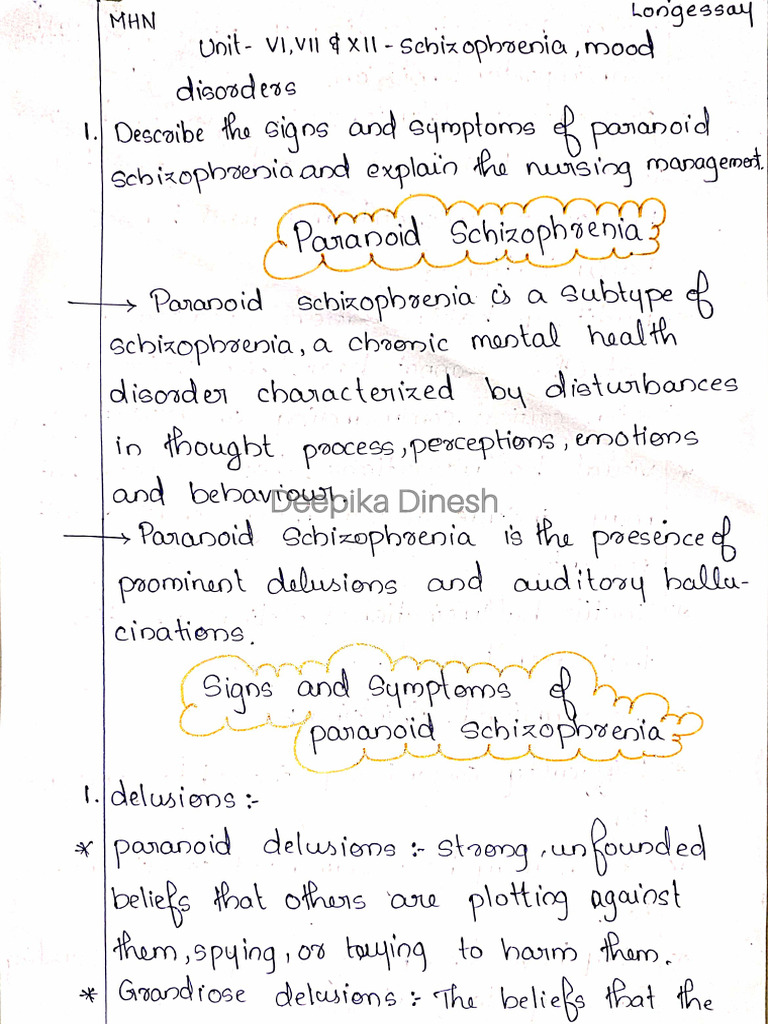 Unit 6,7,8 Long Essay MHN 2 | PDF