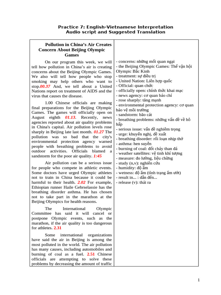 Practice 7 - Chinese Air Pollution | PDF | Air Pollution | Beijing