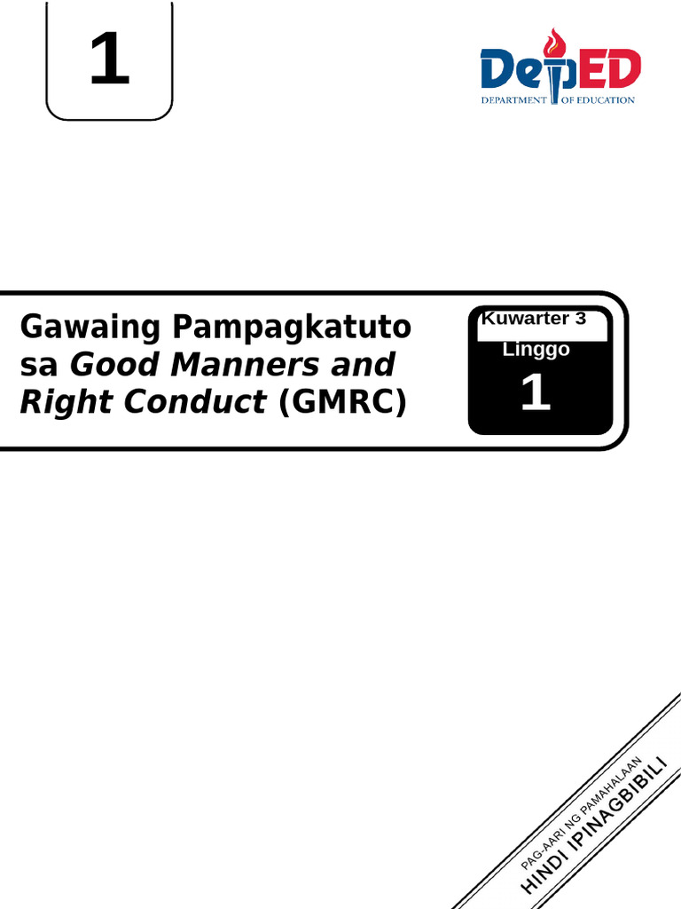 Las - GMRC 1 Q3 - W1 | PDF