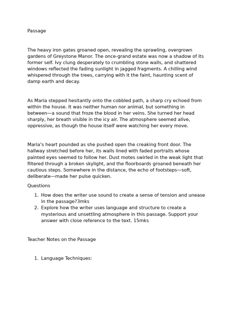 how writers achieve effect | PDF