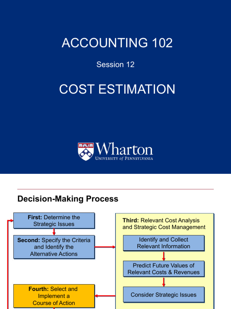 Session 12 – Cost Estimation | PDF | Statistics | Regression Analysis