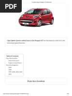 Fuse Box Diagram Peugeot Partner (2008-2018) | PDF | Headlamp | Fuse (Electrical)