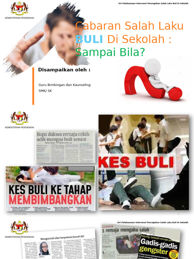 Slide Ceramah BULI (Terkini) | PDF