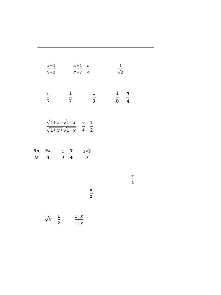 Inverse Trigonometric Functions & Matrices | PDF | Trigonometric Functions | Matrix Theory