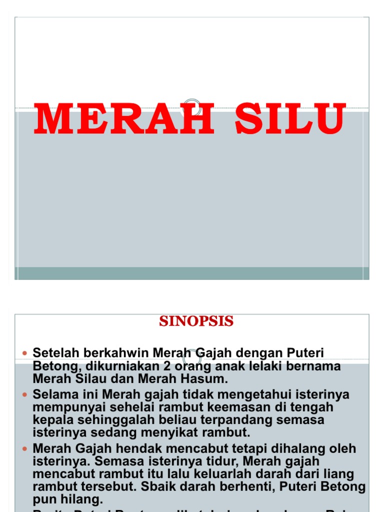 Merah Silu | PDF