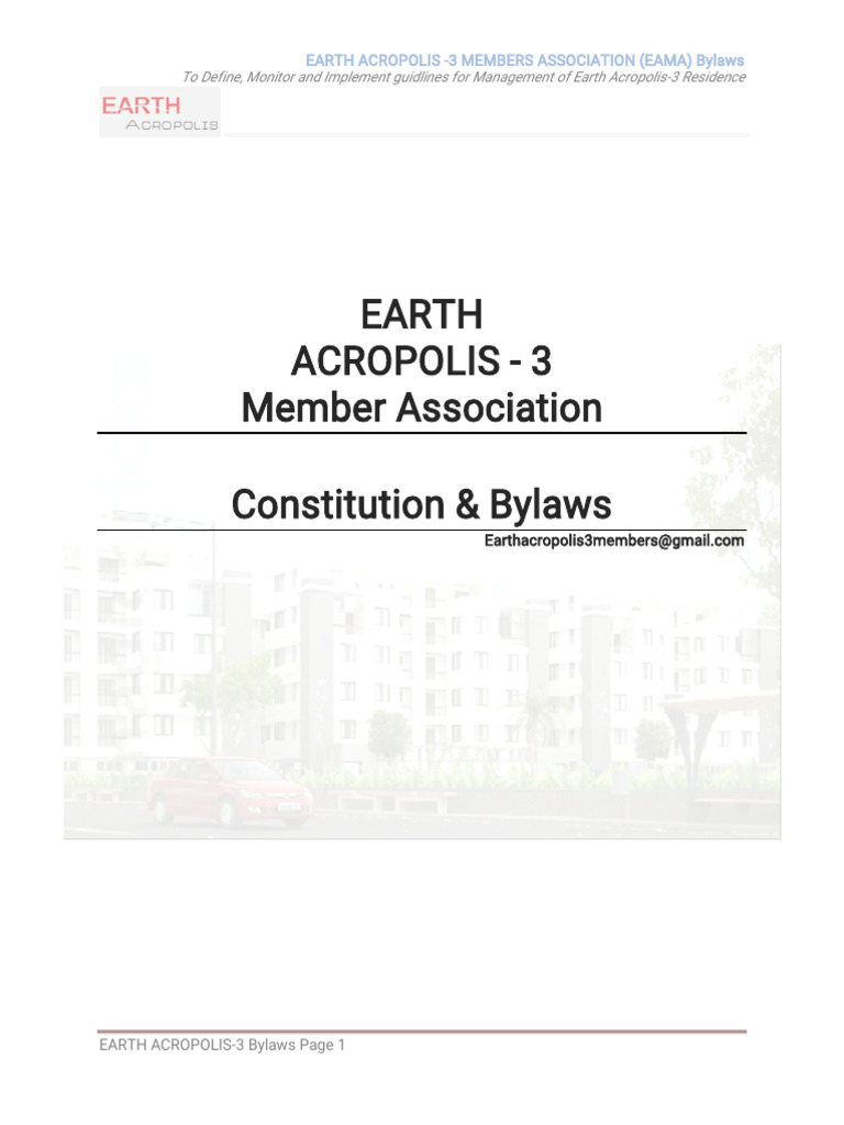 ByLaws Final Aug 16 | PDF