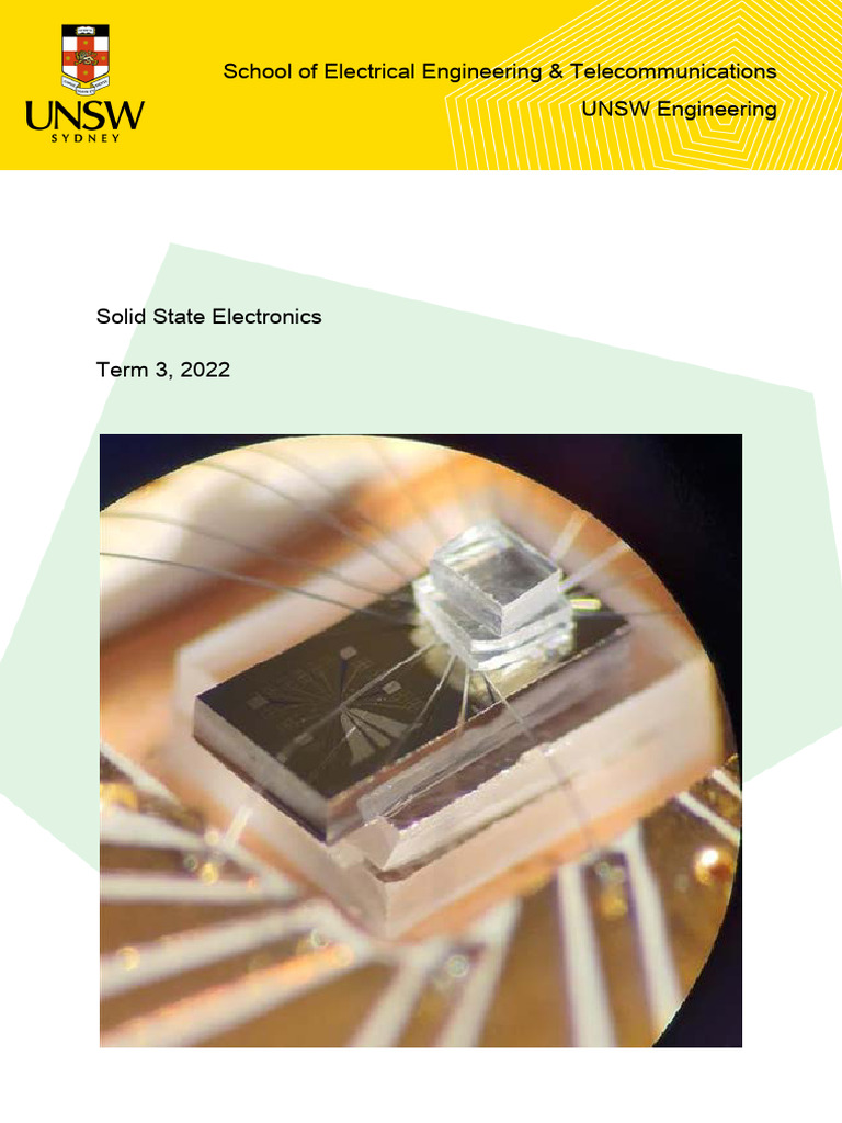 Solid State Electronics | PDF | Bipolar Junction Transistor | Mosfet