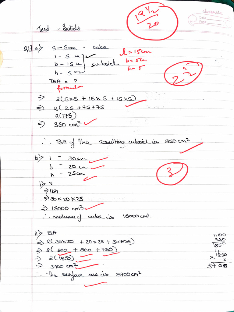 Solids Test | PDF