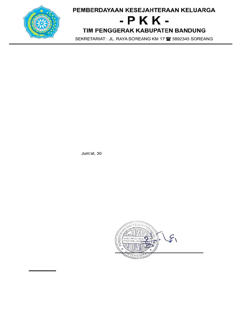 382 Ralat Und Rapat Evaluasi Kesiapan Pelaksanaan Jambore PKK | PDF