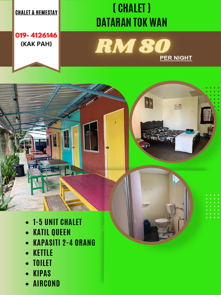 Chalet - Dataran Tok Wan | PDF