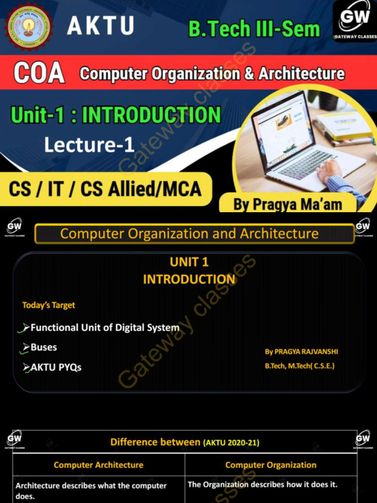 COA U-1 Combined Notes | PDF