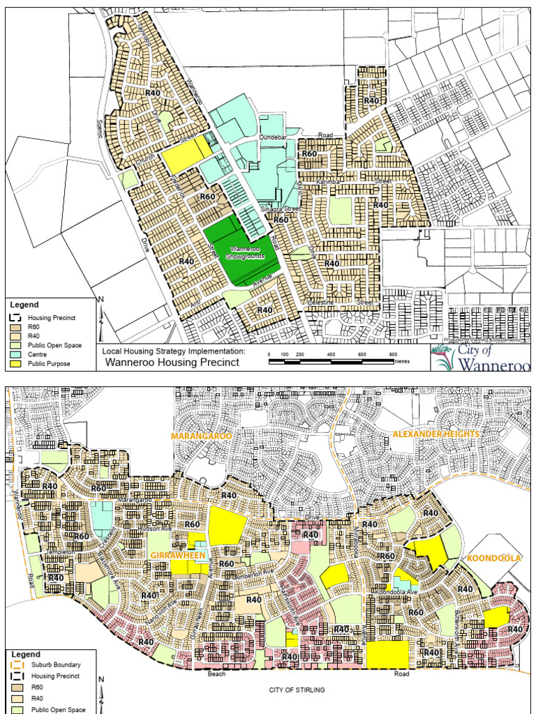 Wanneroo Housing Precinct Zoning Map | PDF