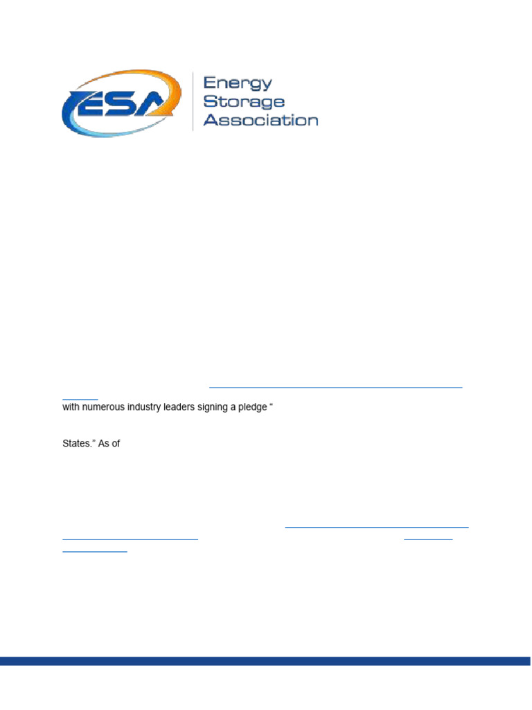 U.S. Energy Storage Operational Safety Guidelines | PDF | Safety | Hazards