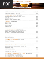 Sushi Hiro Menu and Price List | PDF | Cooking, Food & Wine