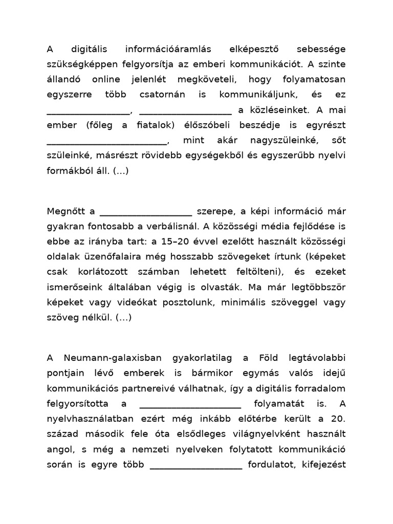 újabb magyar nyelv | PDF