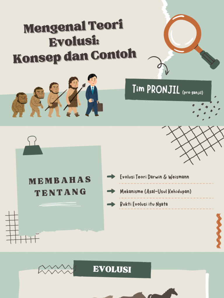 Mengenal Teori Evolusi Konsep | PDF