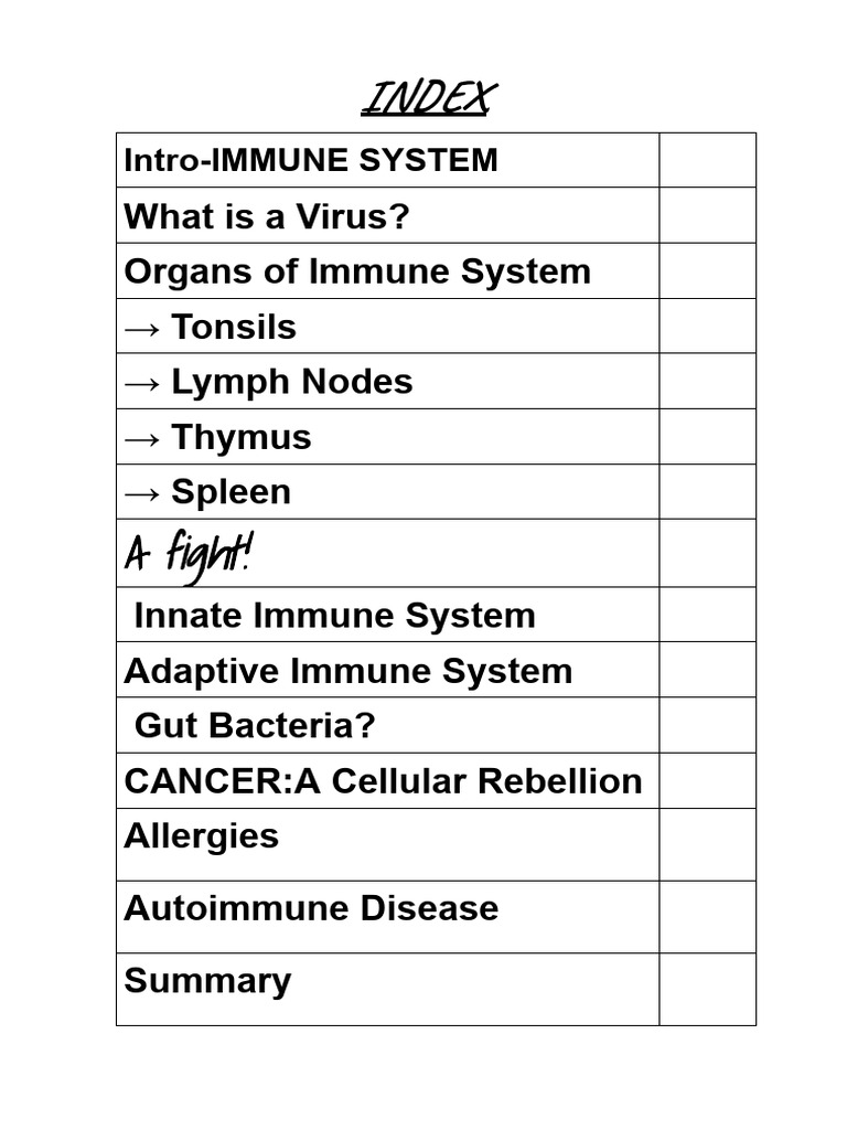 Biology Project - Google | PDF | Lymphatic System | Immune System