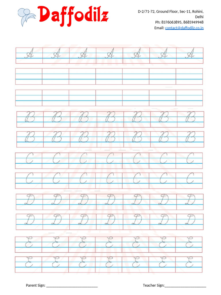 Cursive Handwriting | PDF
