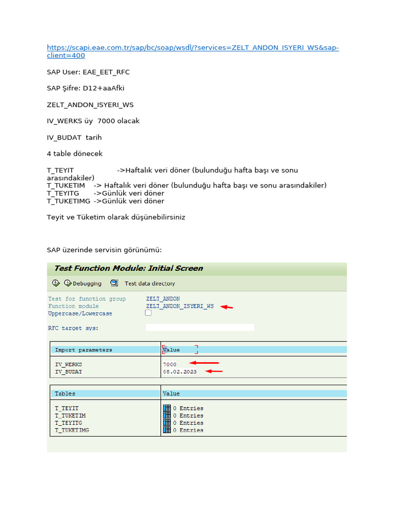 Elektroteknik Andon servisler_V3 | PDF