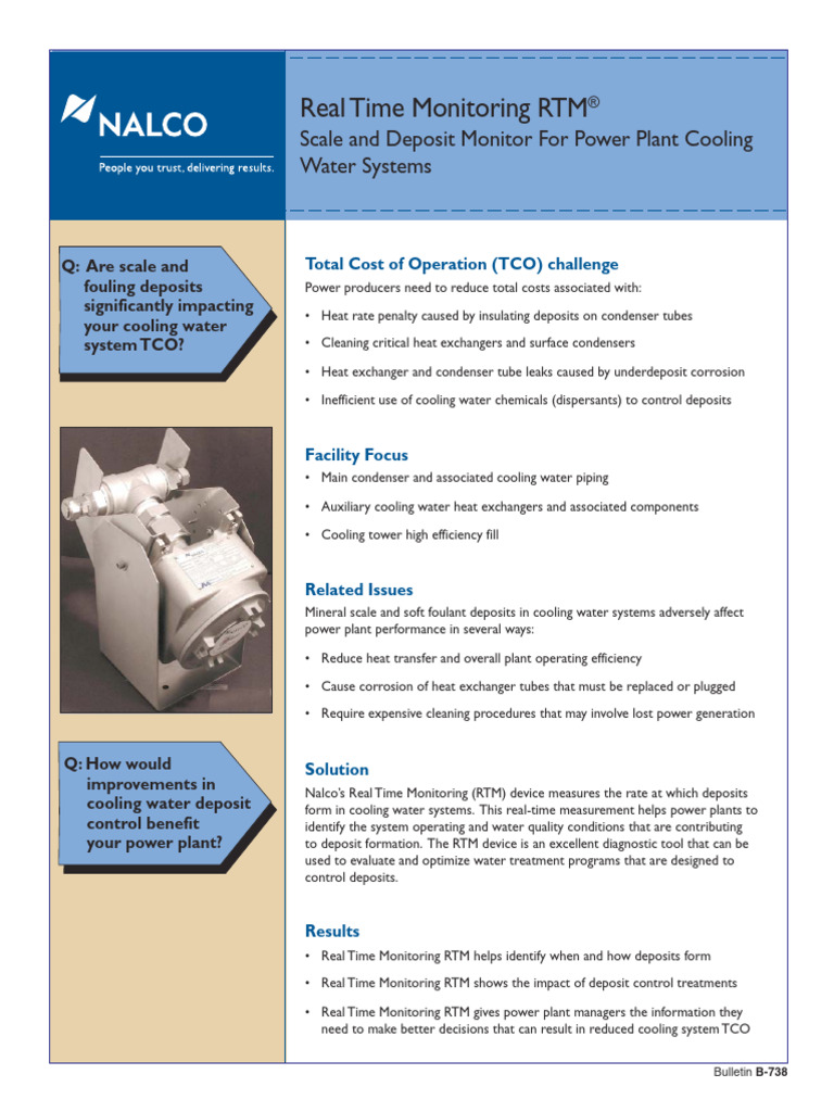 B-738 Real Time Monitoring RTM | PDF | Heat Exchanger | Power Station