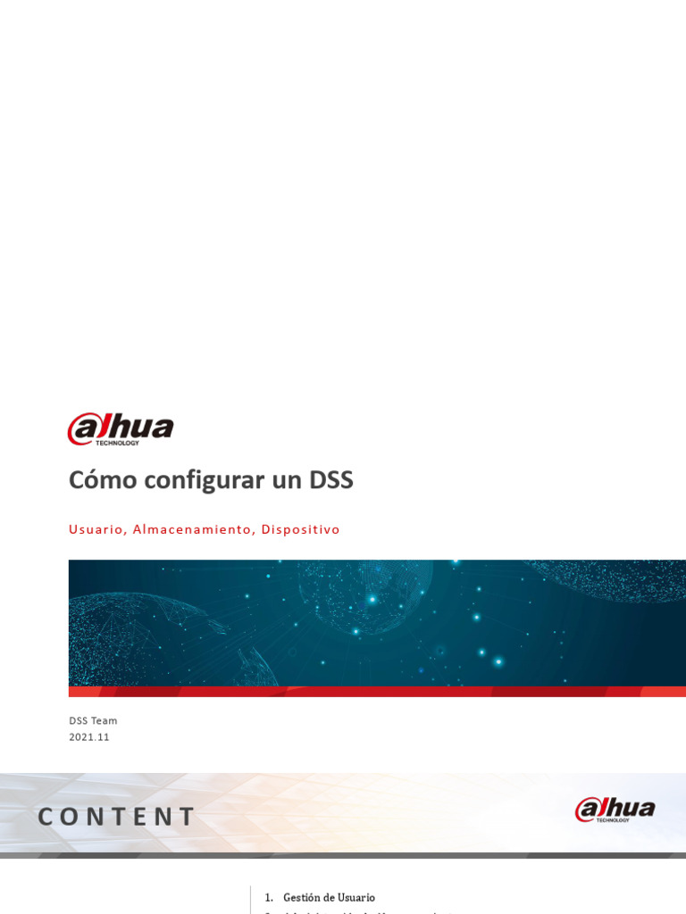 2 - Como Configurar El DSS Pro | PDF | Protocolos de internet | Disco duro
