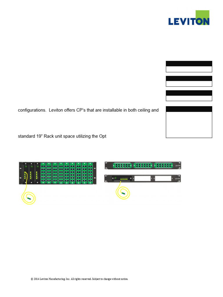 Leviton-App-Note-PON-Installations-of-Passive-Optical-LAN-Components-in ...