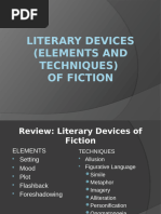 Literary Devices Practice Test + Key | PDF | Narration | Plot (Narrative)