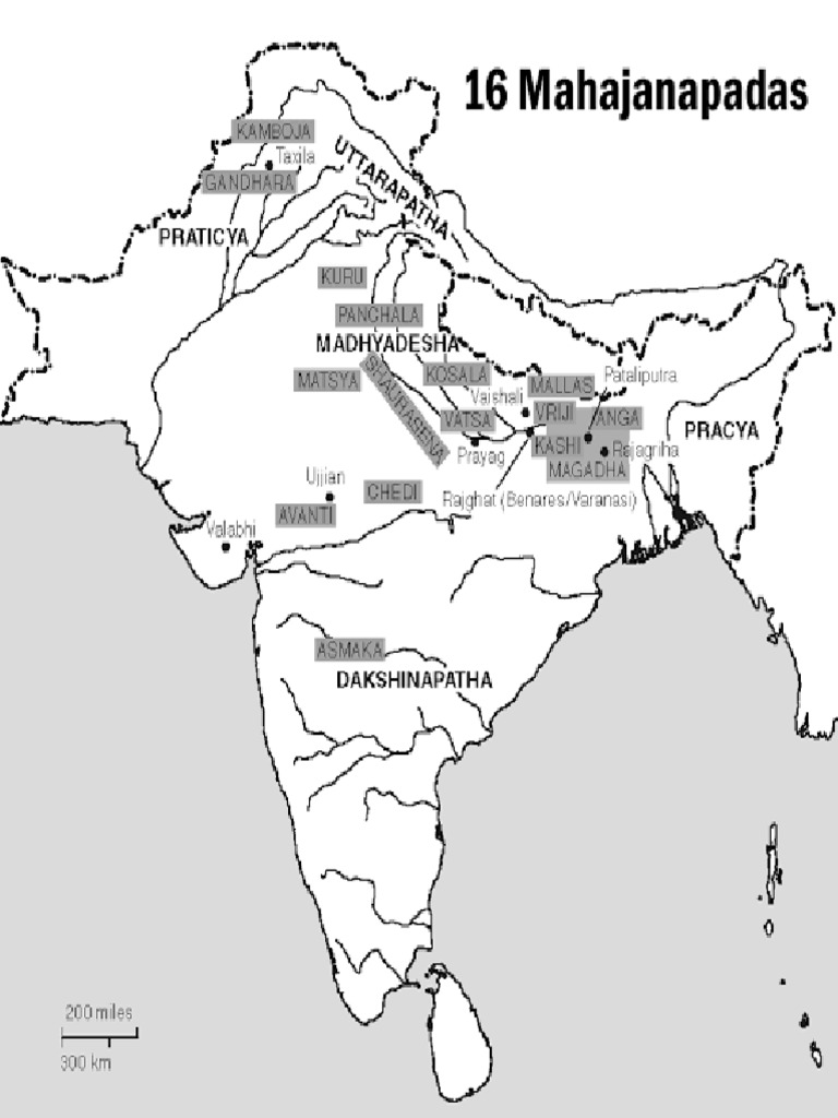 16 mahajanpad pdf b/w | PDF