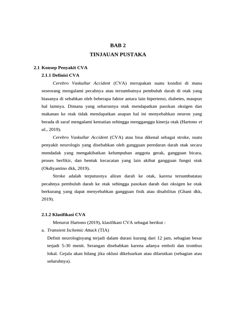 BAB 2 kti icha cva revisi ke5 (2003) | PDF