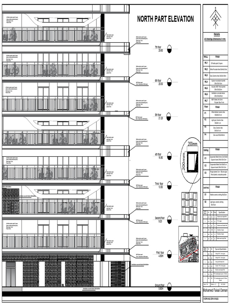 Elevation | PDF | Plaster | Tile