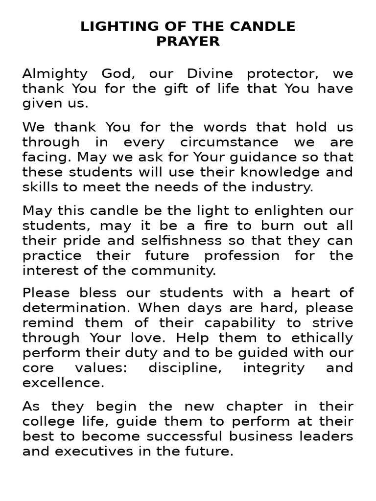 Pinning Prayer 2025 | PDF