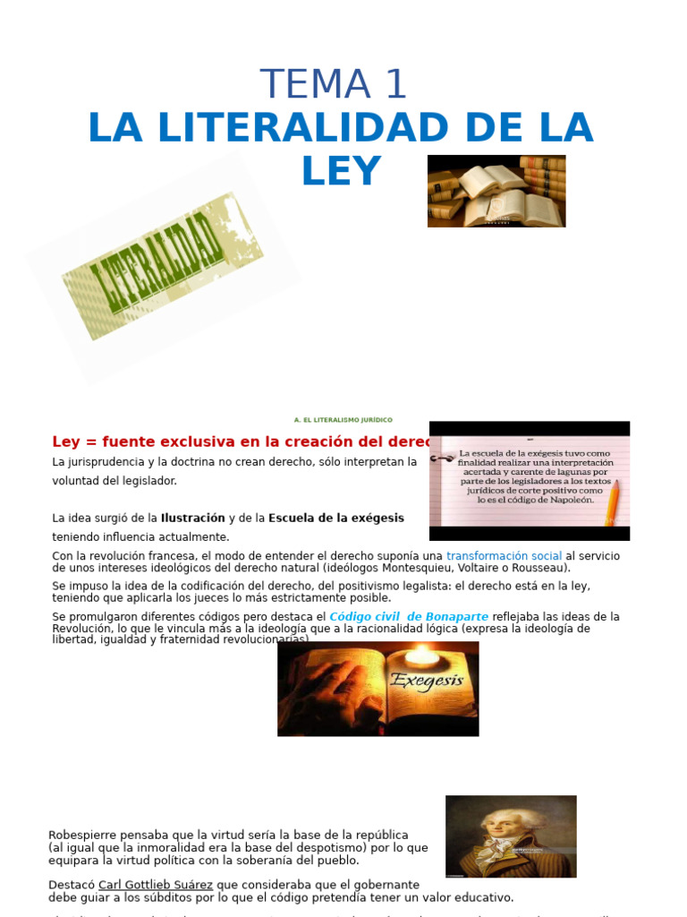Literalidad de la Ley y Jurisprudencia | PDF | Caso de ley | Juez