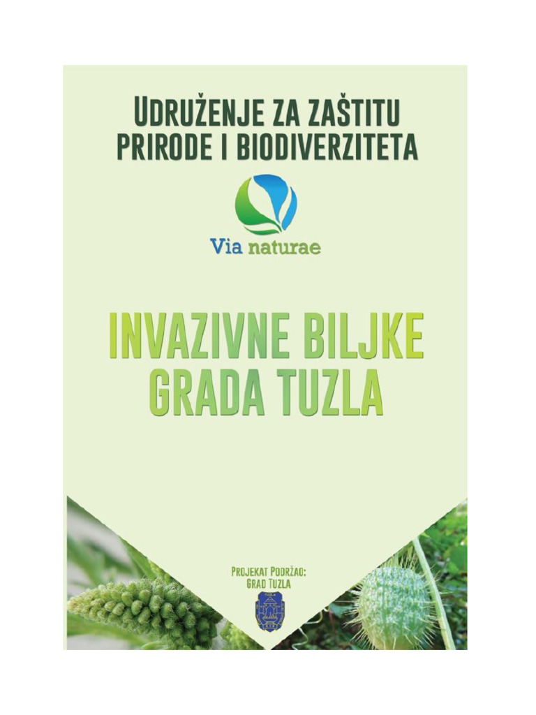 Invazivne Biljne Vrste Tuzla | PDF