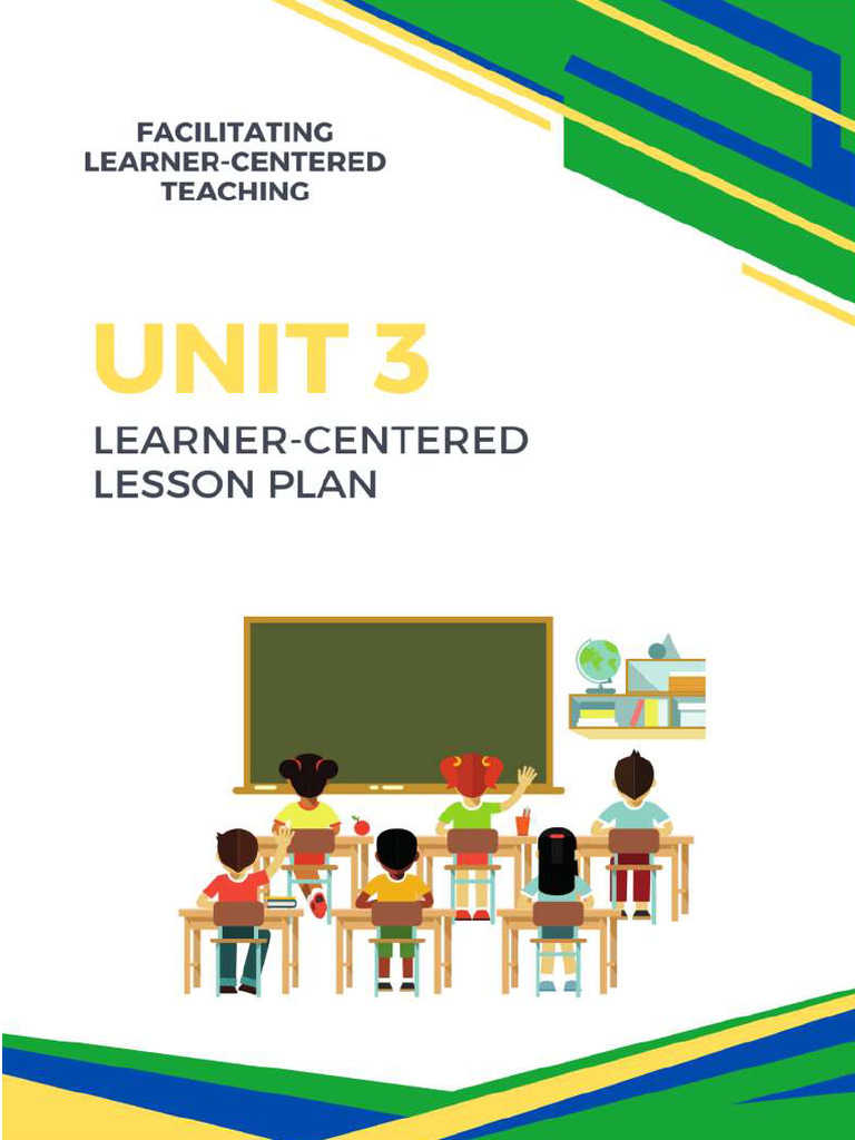 Ed4 Unit3learner Centeredlessonplan | PDF | Educational Assessment | Lesson Plan