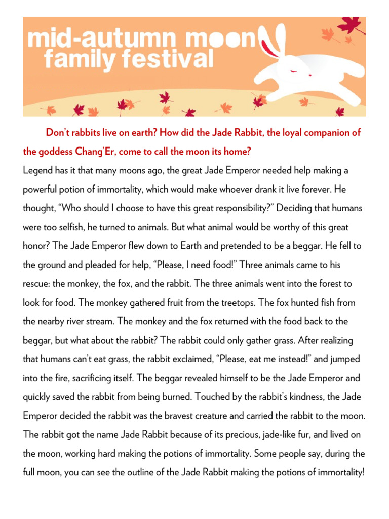 Legend of The Jade Rabbit 1 | PDF