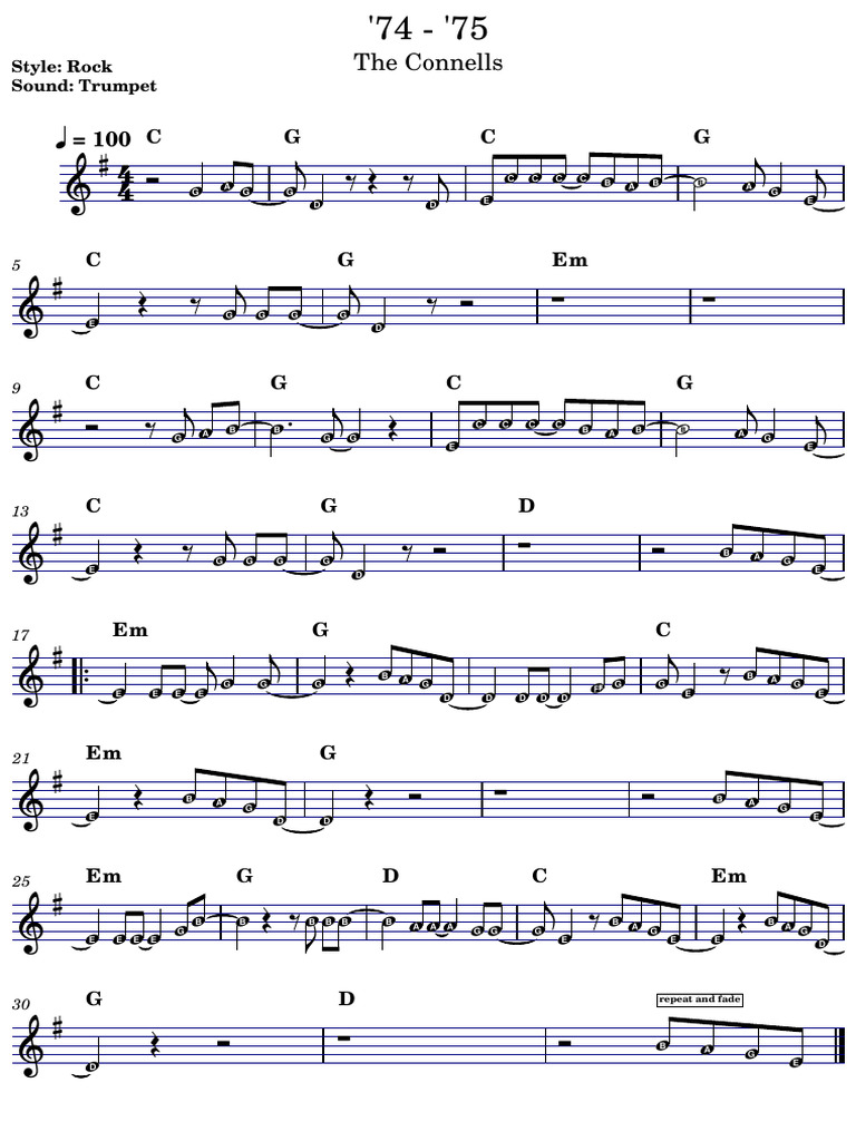 74-75-The Connells(cifrada) | PDF