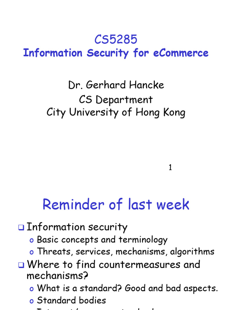Lecture 2 - Symmetric-Key-Encryption | PDF | Cryptography | Cipher