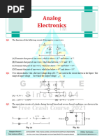 Diode Circuits - Practice Sheet 01 | PDF | Electrical Network | Diode