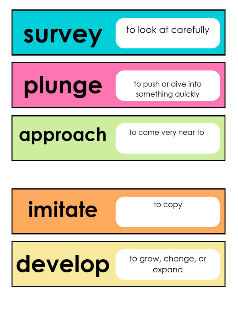 Vocab Cards and RACE | PDF