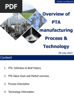 PTA Production & Market Analysis | PDF | Chemical Substances | Chemistry