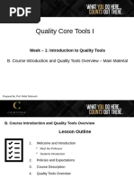 6 Quality Core Tools | PDF | Statistics | Evaluation