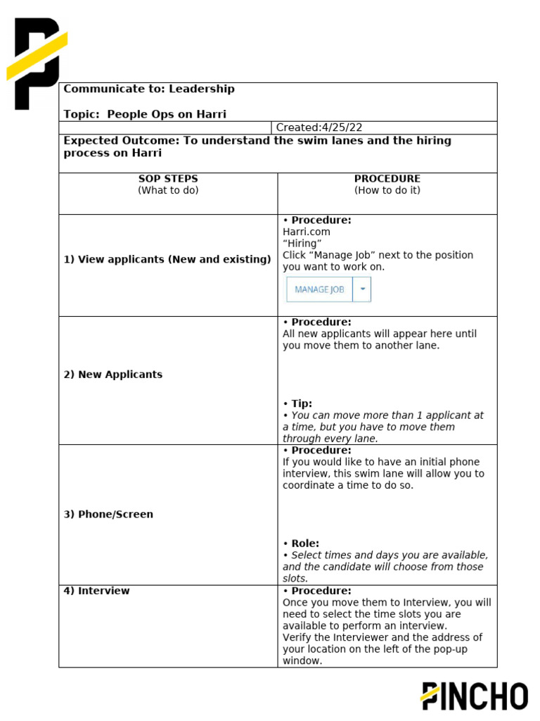 People Ops & Harri | PDF | Software