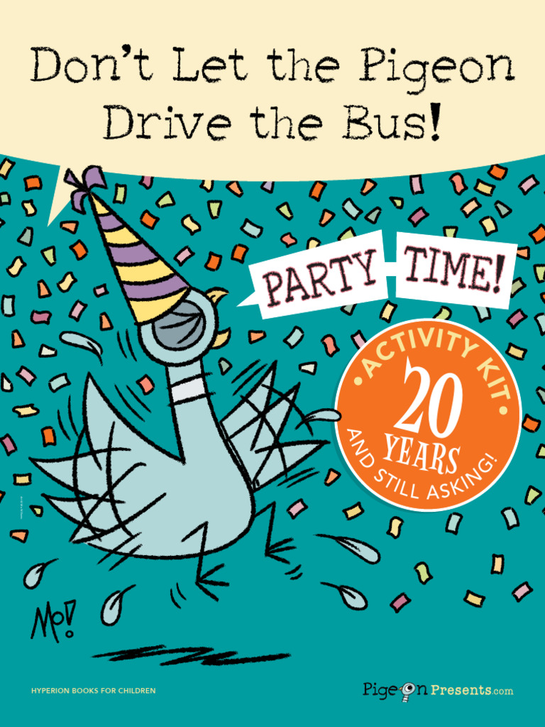 Pigeon Activity 20-Years FINAL | PDF | Children's Literature | Books