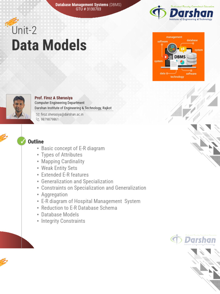 DBMS GTU Study Material | PDF | Relational Database | Databases