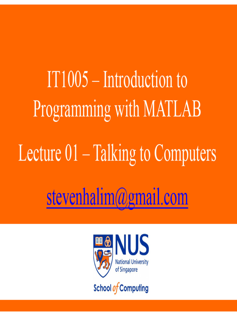 01 Talking to Computers | PDF | Mathematical Notation | Computer Science
