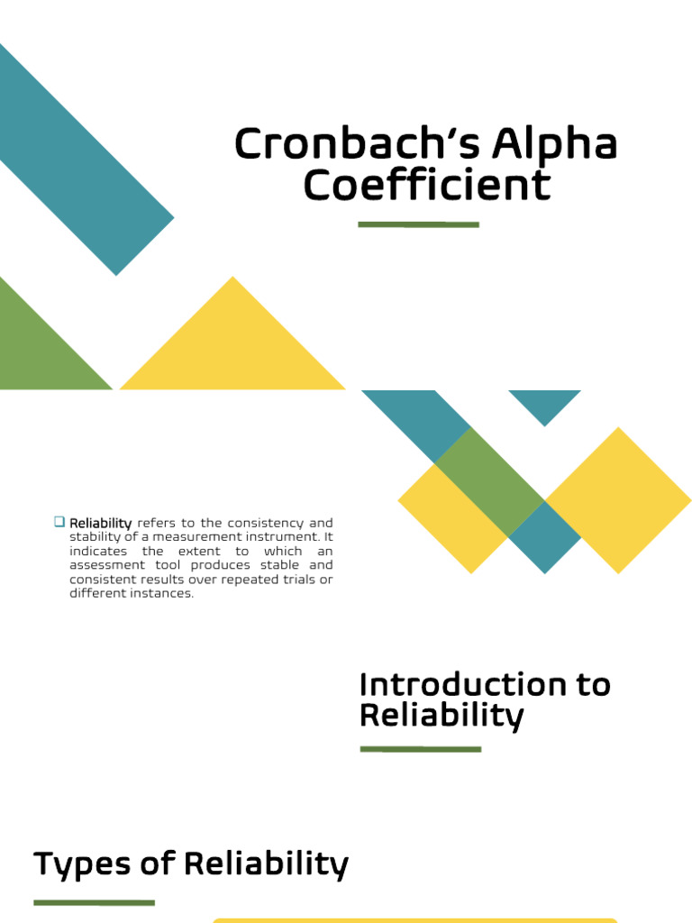 Cronbachs-Alpha-Abbygail-Villar-Jelly-Mayor | PDF | Cronbach's Alpha | Variance