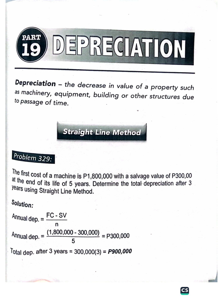 DEPRECIATION | PDF