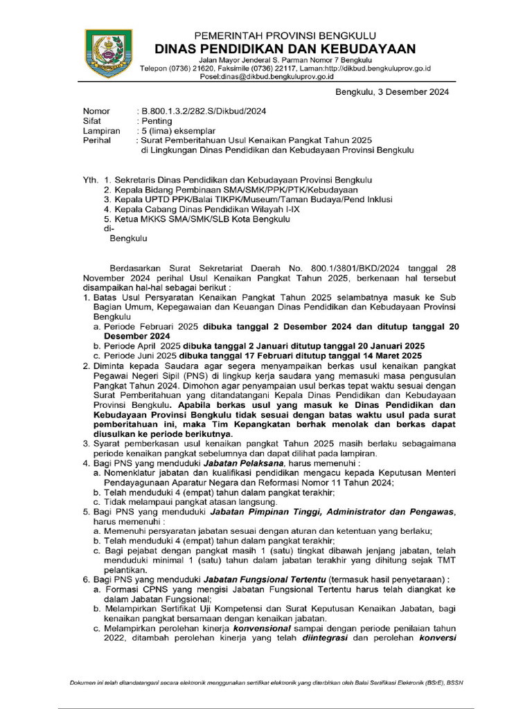 Himbauan KP Periode Februari 2025 | PDF