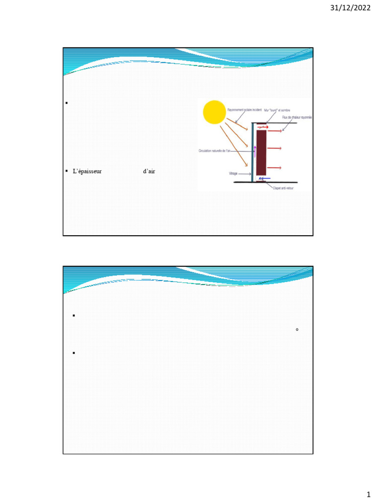 Mur Trombe : Fonctionnement et Avantages | PDF | Écomobilité | Énergie ...