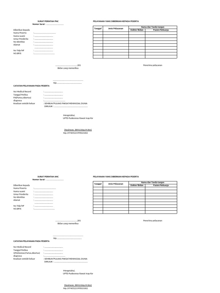 Format Rekap Klaim Ritp(1) | PDF